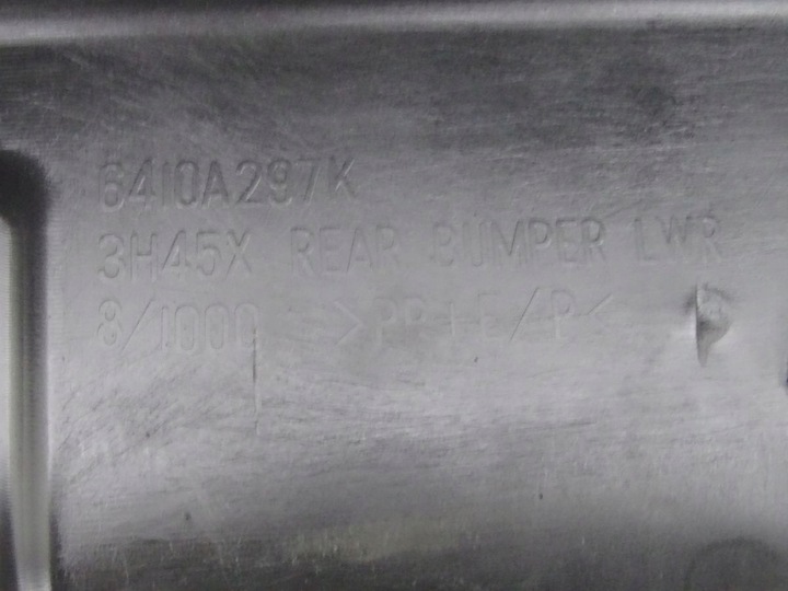 6410A297K MITSUBISHI OUTLANDER II SPOILER BUMPER REAR PARKTRONIC