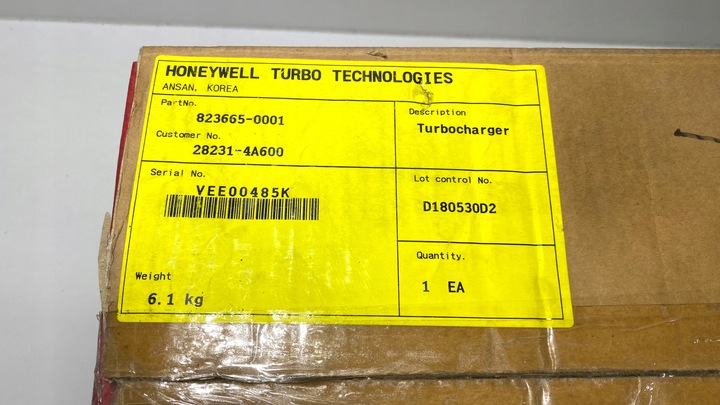 28231-4A610 TURBINE HYUNDAI H350 2.5 CRDI 28231-4A610