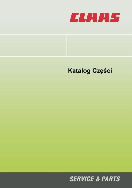 CLAAS TARGO C40 C50 K50 K60 K70 RANGER 907 911 928 925 920 KATALOG ...