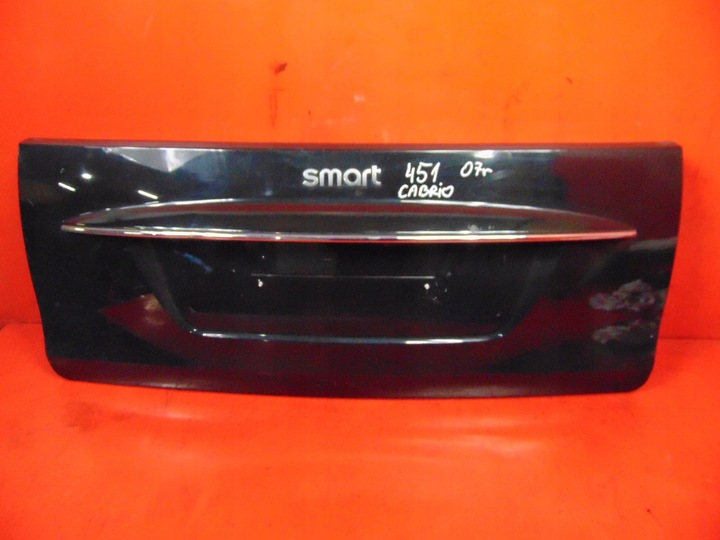 KLAPA SMART 451 CABRIO EB1 ECA SMART FORTWO II 451 CABRIOLET BOOTLID ...