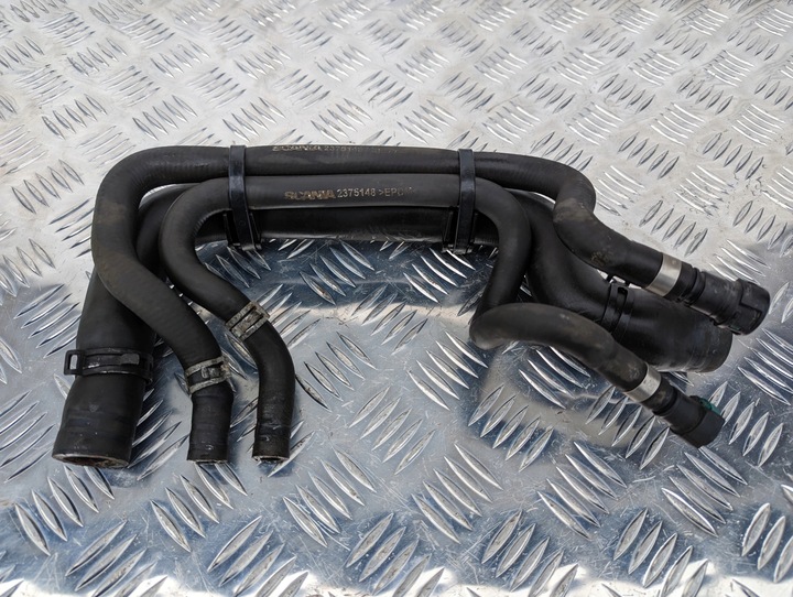 2375148, 2375149 JUNCTION PIPES DRIVING GEAR FLUID COOLING WATER SCANIA NTG