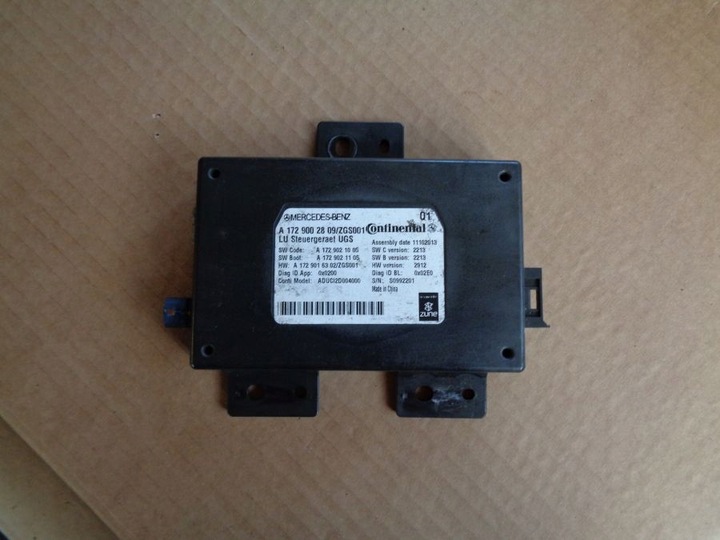 A1729002809 1729002809 MERCEDES W231 W166 W176 W246 C117 MODULE CRUISE ...