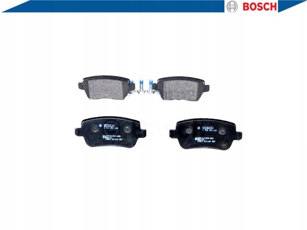 BOS0 986 494 125/RS4 BOSCH SET PADS BRAKE 77364168 7736360