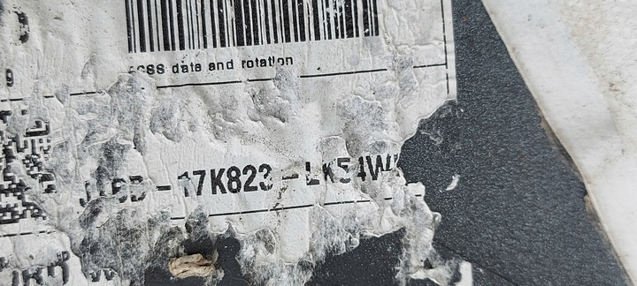 J7BB-17D781-G FORD KA + ACTIVE BUMPER REAR PARKTRONIC