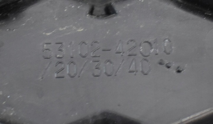 53102-42010 TOYOTA RAV4 V FACELIFT RADIATOR GRILLE CHROME GRILLE BUMPER 21+