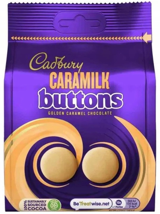 Cadbury buttons caramilk 🏷️ 7 € ⏩ Pirkti internetu apsimoka