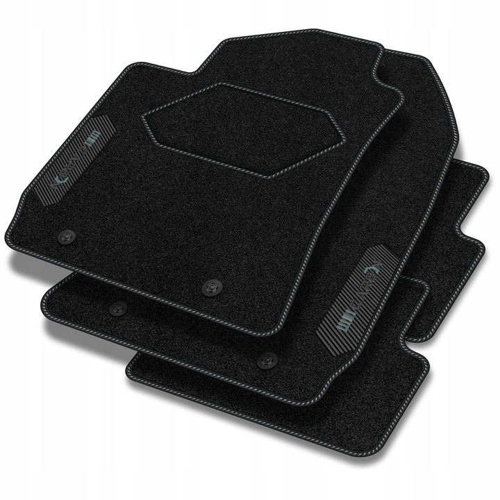 MATS CARBONBLACK MINI COOPER 2001-2014