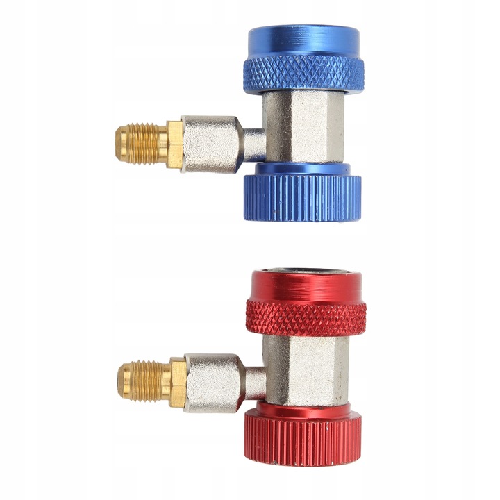 QC00078 2X R134A AC AIR CONDITIONING ADJUSTABLE QUICK-DISCONNECT