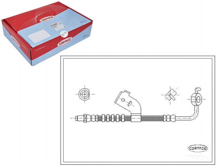 19032129 CABLE BRAKE FLEXIBLE FORD CORTECO