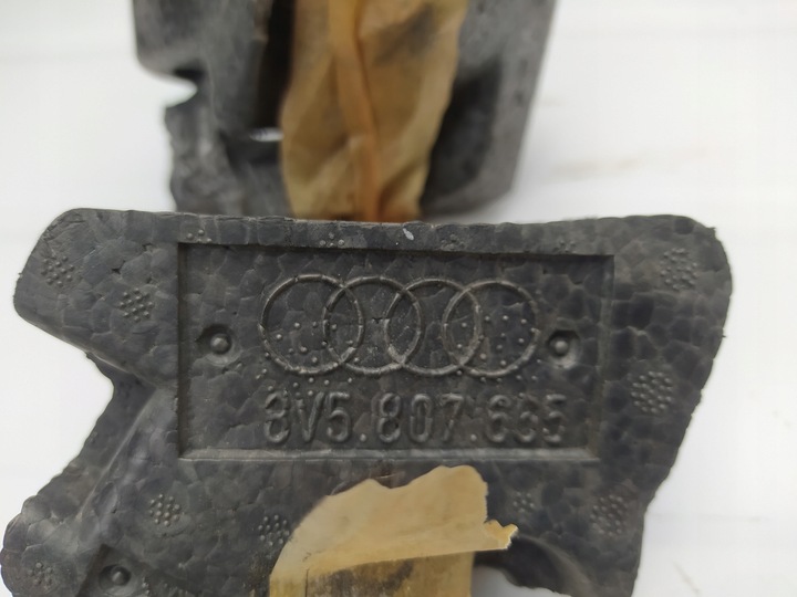 8V5807665 8V5807666 8V5807550A ABSORBER FOAM BUMPER FRONT SET - AUDI A3 ...