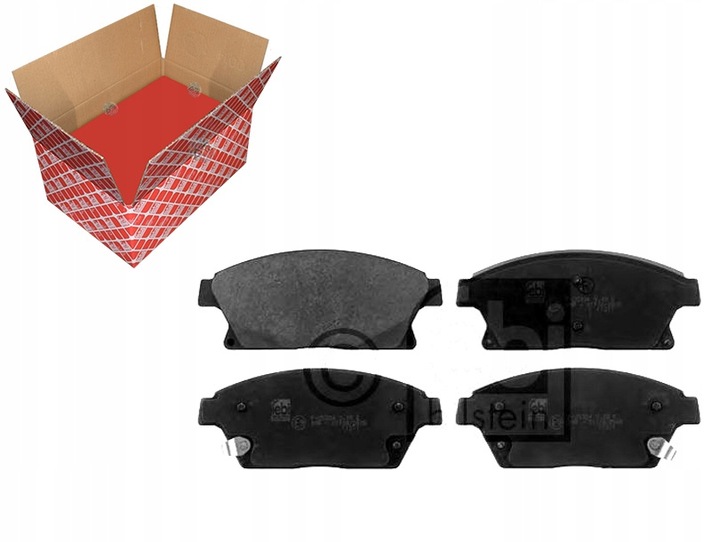 FEB16788(HQ) PADS BRAKE OPEL ASTRA J 09- FEBI BILSTEIN