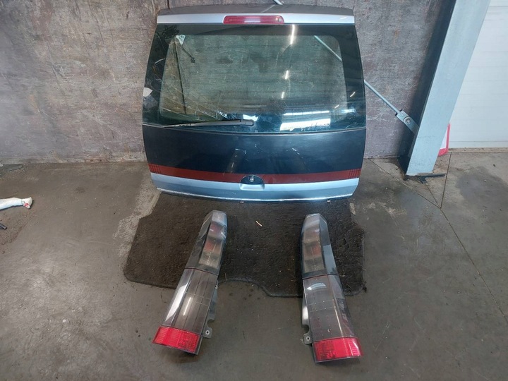Z163 BOOTLID BOOT COMPLETE SET + 2 LAMPS MERIVA A Z163