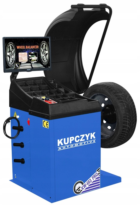 Montażownica KM-528 Wyważarka KW-663 PRO Kupczyk