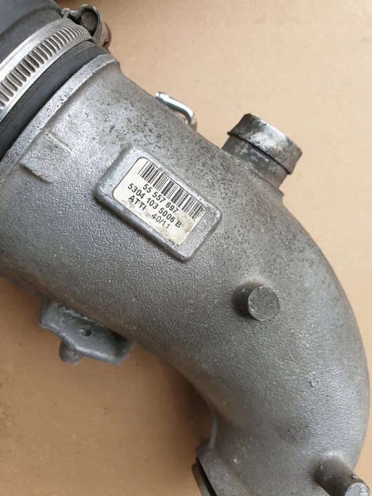 CORSA D OPC 192-211KM TUBE AIR INTAKE TURBO 55557697