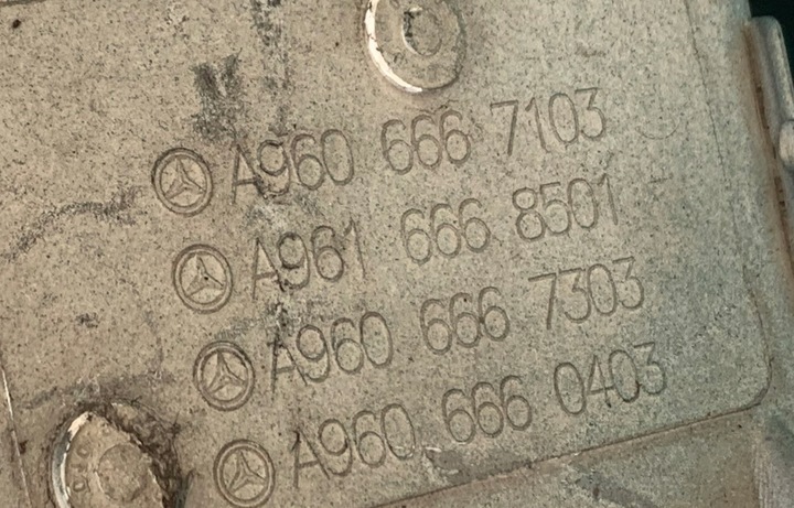 A9606667103 FOOT STEP LEFT MERCEDES ACTROS 960 MP4 A9606667103