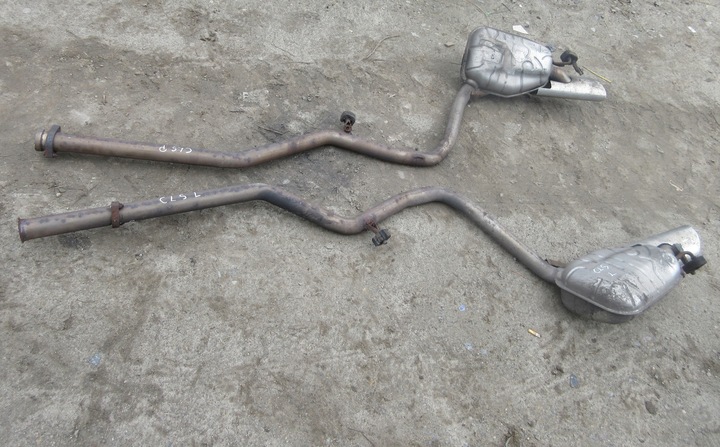 2194910400 2194910300 SILENCER KOMPLENTY TUBE EXHAUST MERCEDES CLS W219 ...