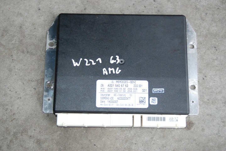 A2215406762 MODULE SUSPENSION ABC MERCEDES S63AMG A2215406762