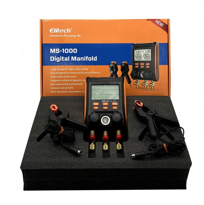 SET MANOMETROW CYFROWYCH ELITECH MS-1000 msc-1700