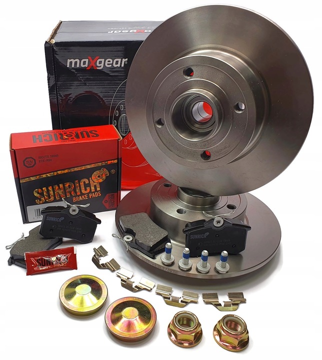 DISCS PADS BEARING BACK CITROEN C4 GRAND PICASSO I 268MM 19-1963 Buy ...