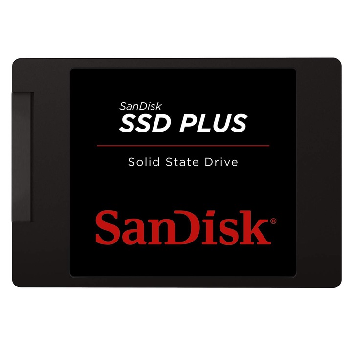 Dysk SSD SanDisk Plus 480GB 2,5" SATA III - Sklep, Opinie, Cena w Allegro