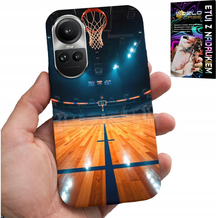 TOK OPPO RENO10 PRO 5G KÉSZÜLÉKHEZ - NBA KOSÁRLABDA PÁLYA, FAN KOSÁR ...