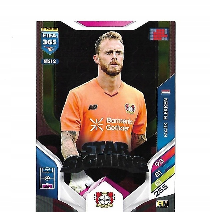 MARK FLEKKEN LEVERKUSEN STS12 FIFA 365 ADRENALYN XL 2026 STAR SIGNINGS ...