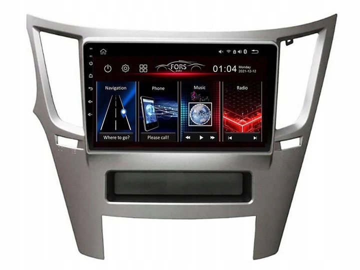 Autorádio Android FS6-Max Legacy Outback 2010+ 6/128 Carplay ...