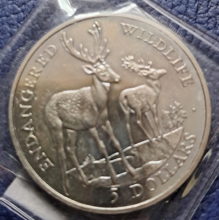 COOK-SZIGETEK 5$ 1991 Szarvas za 5455.00HUF-ért - Allegro