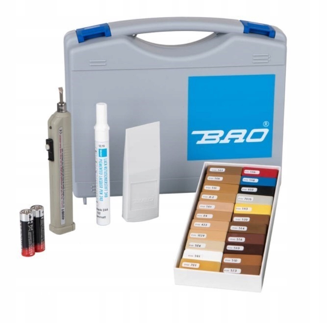 WALIZKA BAO ZESTAW SERWISOWY WOSKÓW TWARDYCH HOLZ • Cena, Opinie ...