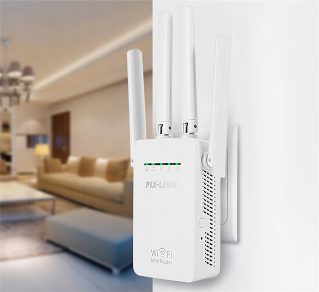 Wi-Fi Repeater Router PIX-LINK - White /Strado - Sklep, Opinie, Cena w ...