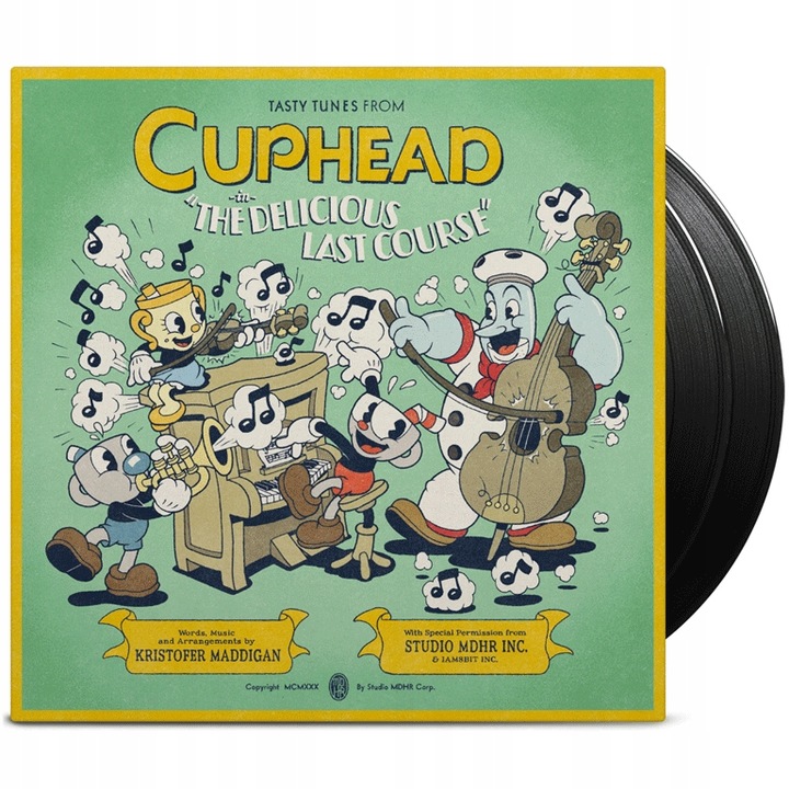 Cuphead: The Delicious Last Course (2xLP) KRISTOFER MADDIGAN Vinylová ...
