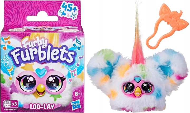 Furby Furblets LOO-LAY Maskotka Interaktywna Furbisie (5010996288424 ...