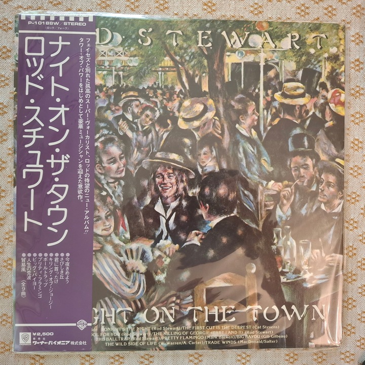 Rod Stewart – A Night On The Town - 1976 Japan (NM/NM) 18189760050 ...