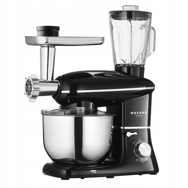 Robot kuchenny planetarny Mozano Kitchen Assistent 8w1 6,2l 2000W ...