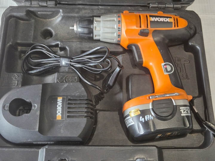 WKRĘTARKA AKUMULATOROWA WORX NOWY AKUMULATOR Li-ion 4Ah • Cena, Opinie ...