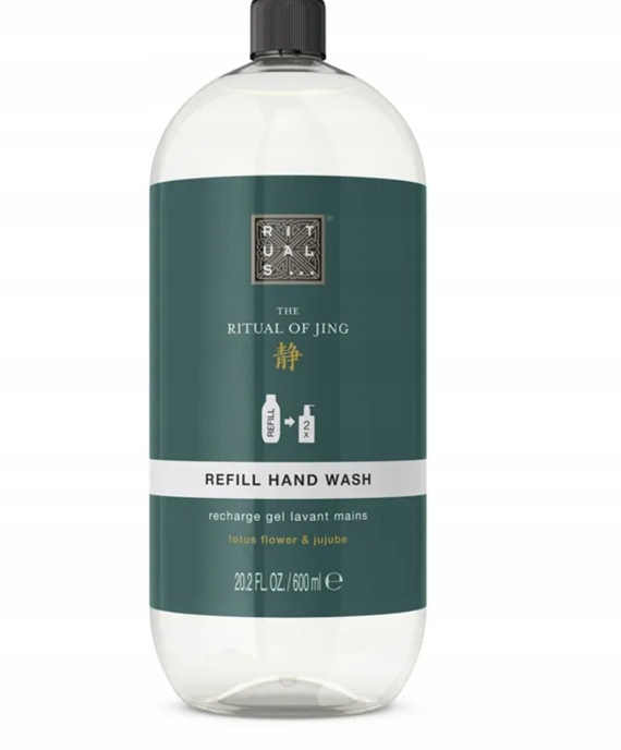 RITUALS RITUAL OF JING REFILL HAND WASH 600 ml • Cena, Opinie - Allegro
