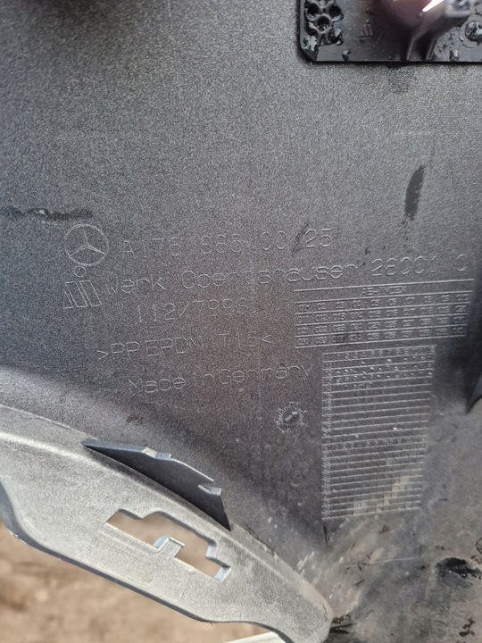 Mercedes a-class w176 front bumper 6x pdc - low price XDALYS