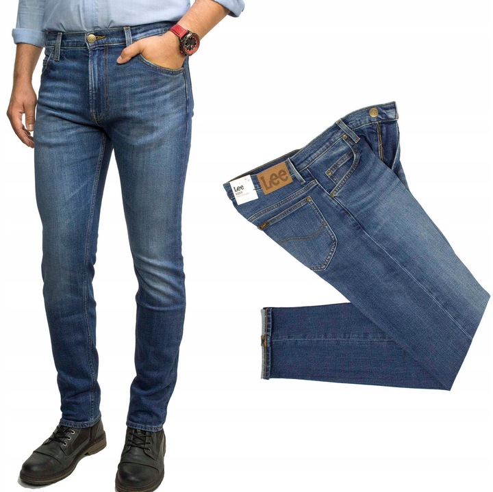 Lee Rider New Man męskie spodnie jeans Slim Fit dżinsy W36 L32 ...