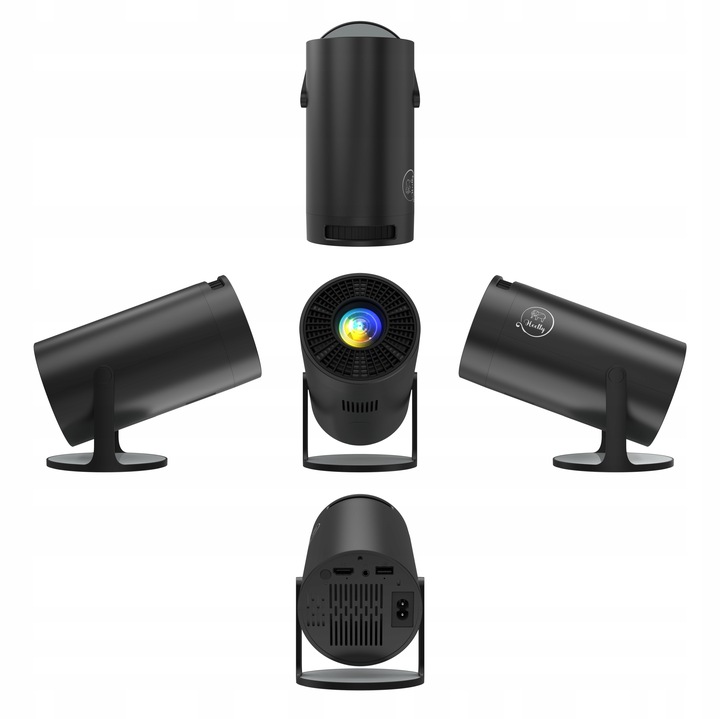 Projektor LED Heelly Android Obrotowy 4K Mini czarny - Sklep, Opinie ...