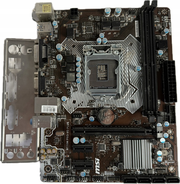 Płyta główna Micro ATX MSI H110M PRO-VD PLUS LGA 1151 w Wrocław - Sklep ...