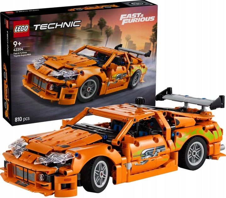 LEGO Technic 42204 Fast and Furious Toyota Supra MK4 (5702017816272 ...