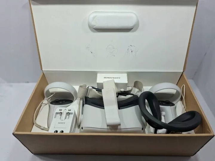 Gogle VR Meta Oculus Quest 2 128GB + 2 kontrolery - Sklep, Opinie, Cena w Allegro
