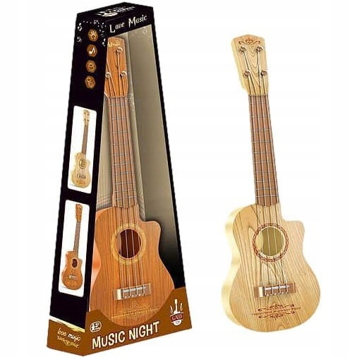 GITARA DLA DZIECI UKULELE INSTRUMENT 43CM KOLOROWA (5904326455931 ...