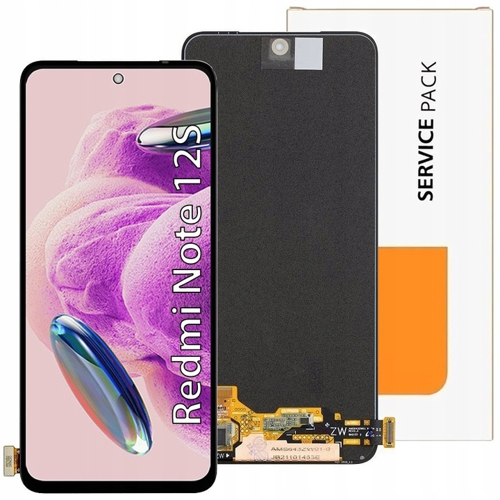 ORYGINAŁ HD WYŚWIETLACZ DO XIAOMI REDMI NOTE 12S LCD EKRAN ŁATWY MONTAŻ ...