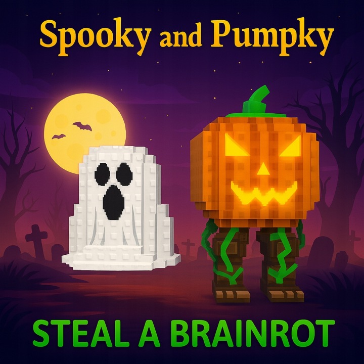 Spooky And Pumpky Steal A Brainrot Roblox Stan Produkt Cyfrowy