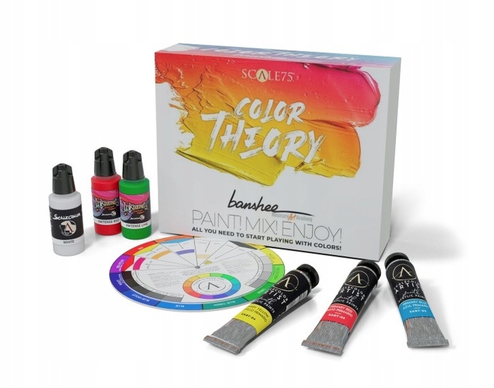 Scale 75: Sada barev Color Theory Banshee - 18 barev, • Ceny, Recenze ...