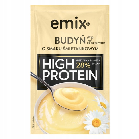 Emix Budyń proteinowy o smaku śmietankowym 30 g - eMaja24