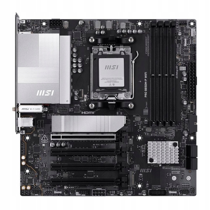 MSI PRO B850M-P WIFI AMD B850 Socket AM5 micro ATX w Madrid - Sklep ...