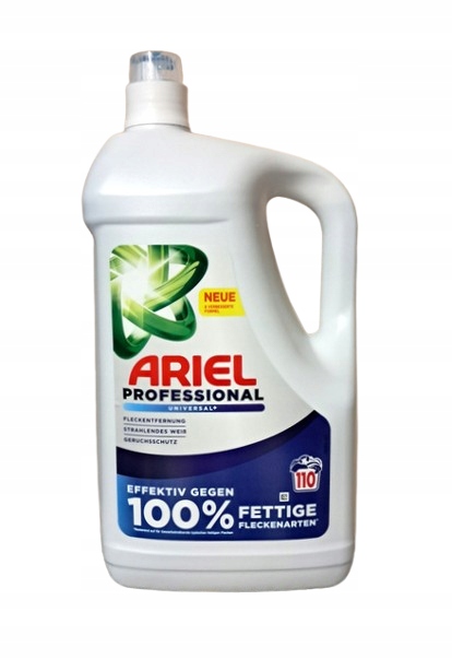 Ariel Professional Německý Gel na Praní Univerzální na 110 praní 4,95L ...