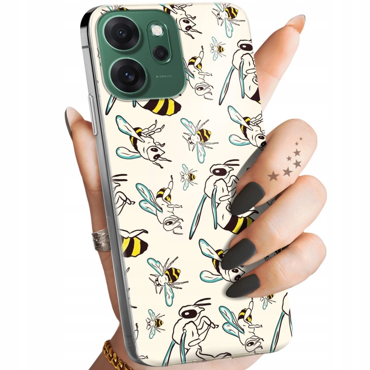 ETUI PRE OPPO RENO 14FS 5G VZORY HMYZ MOTÝLE VČIELKY OBAL OBAL, • Ceny ...